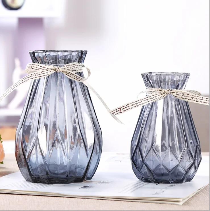 Fashion Style Luxury Home Decor Colored Hand Blown Large Flower Glass ...