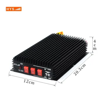 Portable Hf Ham Radio Transceiver 100w Output Power Amplifier Tc-300 ...