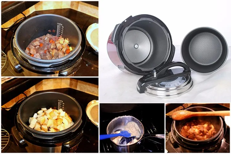 900W Chinese Commercial Pressure Cooker - Versatile & Durable