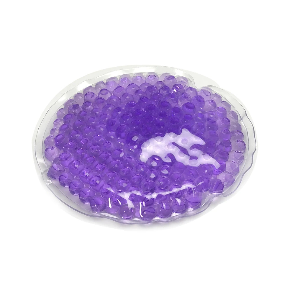 Reusable Sport Injury Round Beads Shape Gel Ice Pack for Physical Therapy