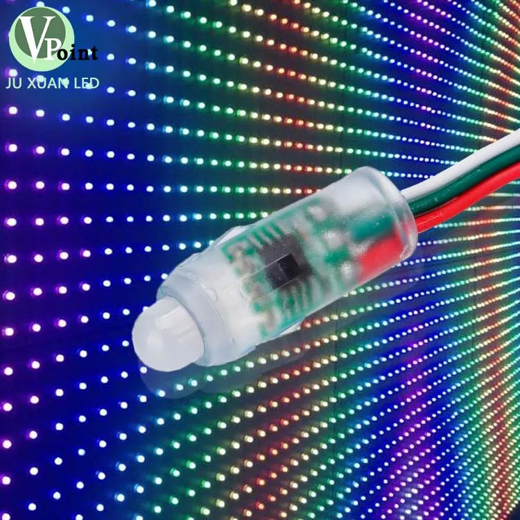 Ucs1903 Led Pixel Light 5v 9mm Rgb Color Ip68 For Outdoor Decoration ...
