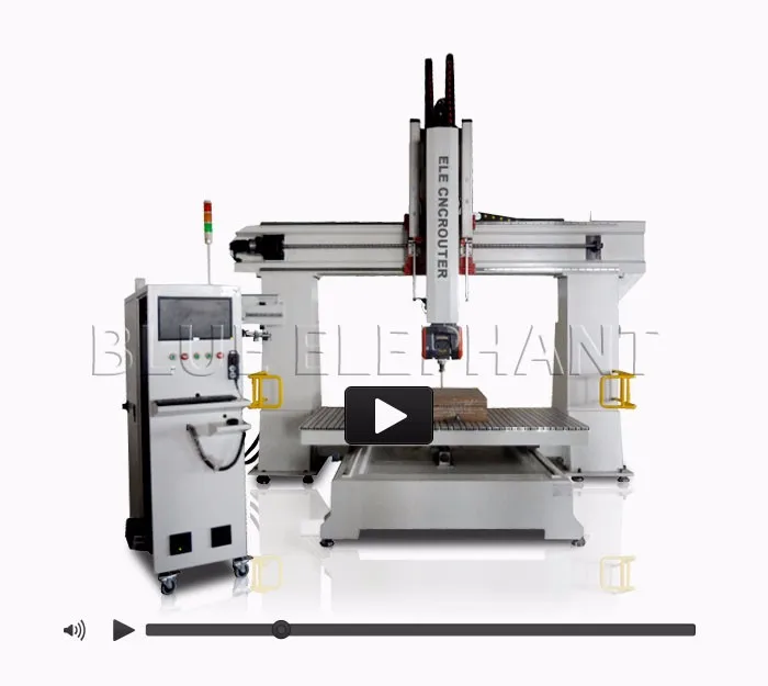 Ele 1224 5 Axis Cnc Woodworking Machine,5 Axis Cnc Router For Foam Mold ...
