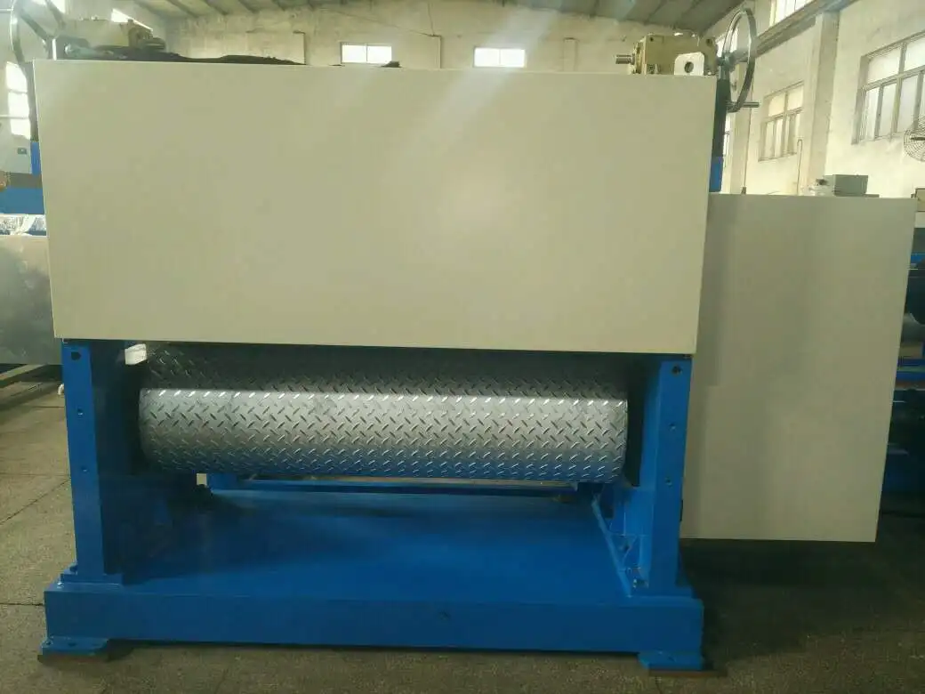 Metal Sheet Embossing Machine For Anti-slip Embossed Sheet - Buy ...