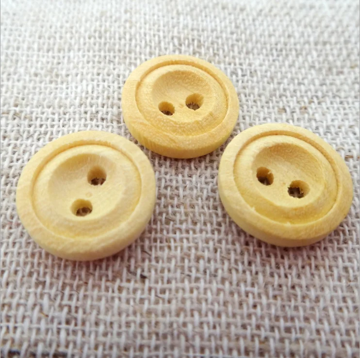 Bamboo Buttons - Natural Laser, Sustainable, and Stylish