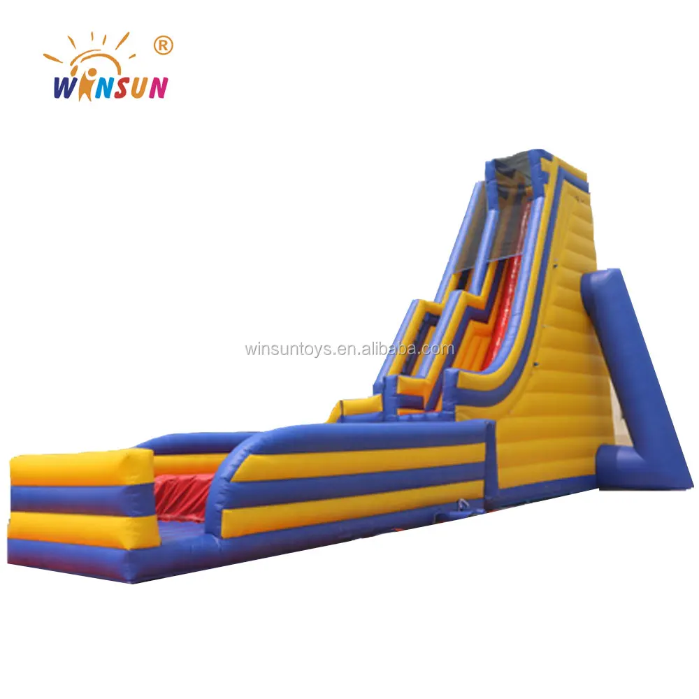 40ft Giant Inflatable Sky Scrape Water Slide/inflatable Escape Slide ...