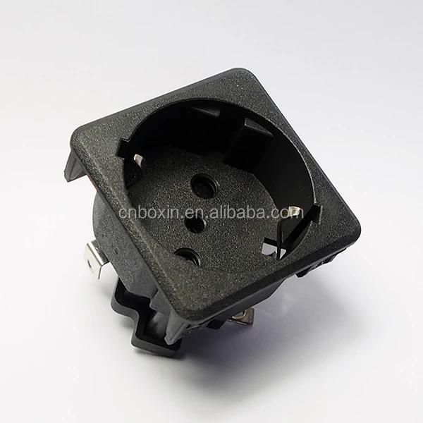 16A EU Plug Socket Power Outlet - Industrial & Customizable