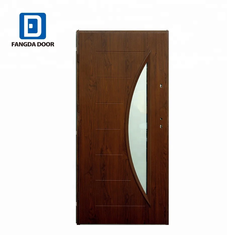 Fangda Steel Half Moon Residential Front Doors Made In China - Buy ...
