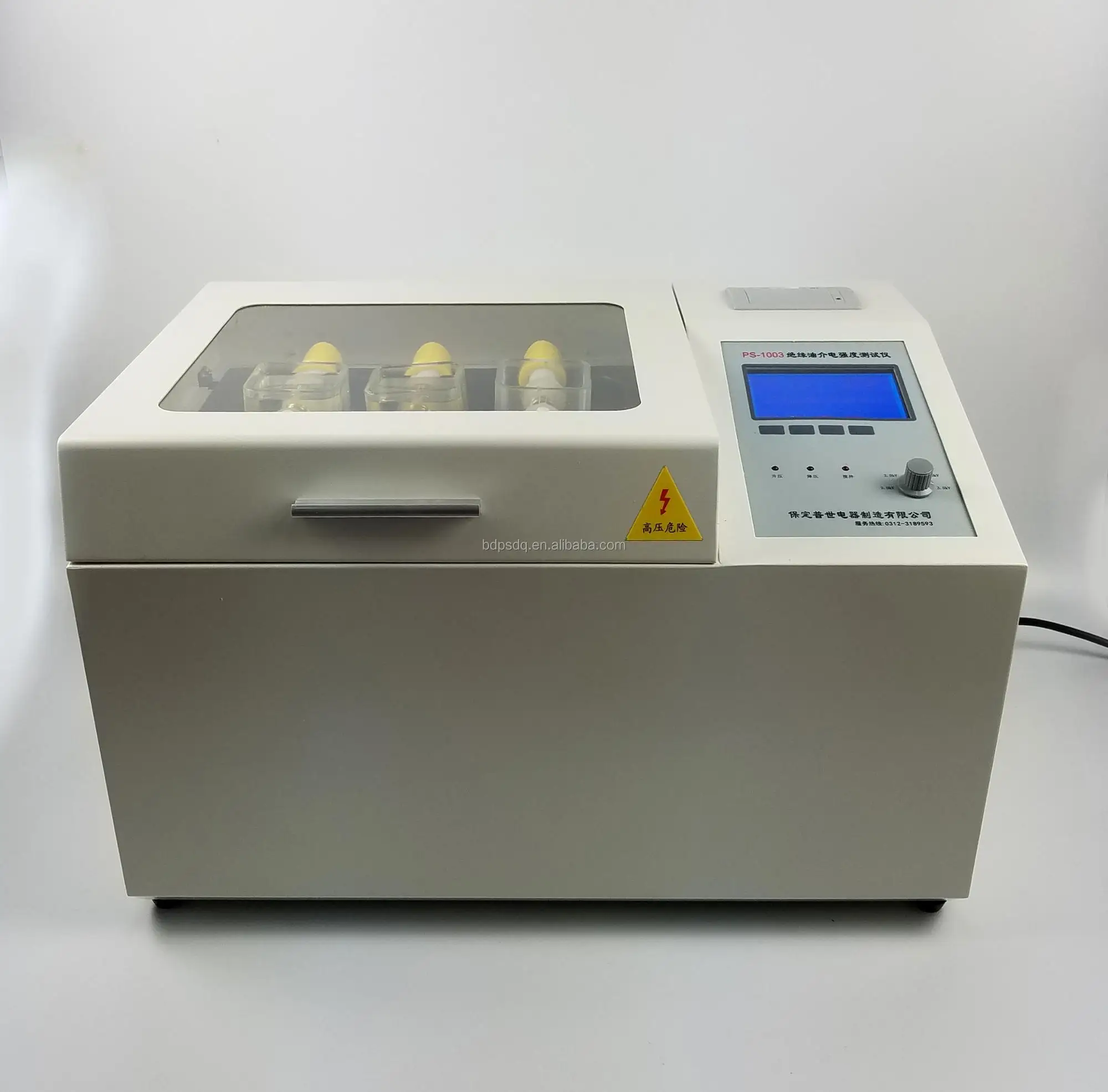 Automatic Oil Test Equipment Insulating Oil Dielectric Strength Tester ...