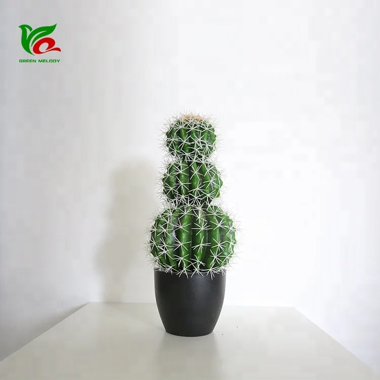 New Design 43cm Cactus Artificiel Cactus And Succulent Plant Mini ...