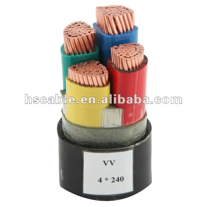 0.6/1KV Power Cable - 5x25mm, 5x35mm, 5x50mm PVC Insulated