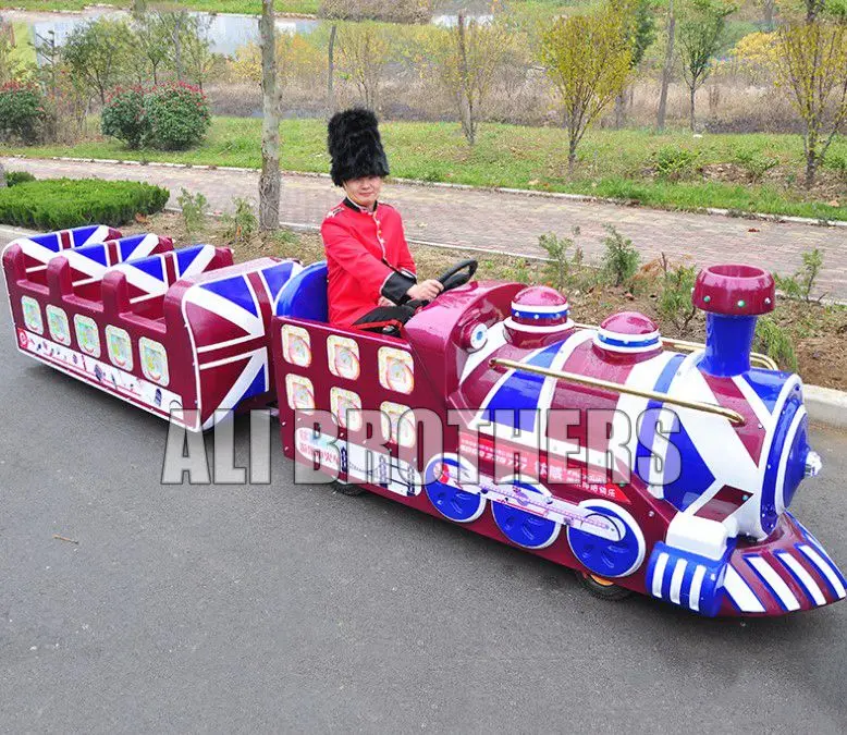 Fun Park Shopping Mall Electric Kids Mini Trackless Train for Sale ...