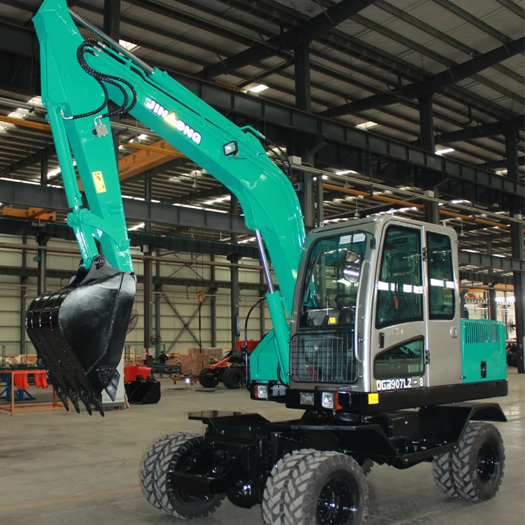 6ton Jgm907lz-8 Mini Telescopic Boom Amphibious Excavator For Sale ...