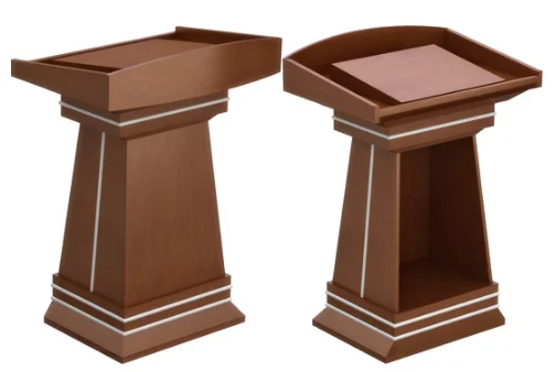 Cheap Price Wooden Church Office Reception School Formal Speech Desk