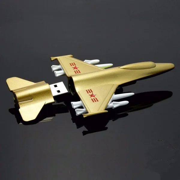 Free Samples Usb 2.0 Thumb Usb Drive Fighter Metal Aircraft Plane Usb ...