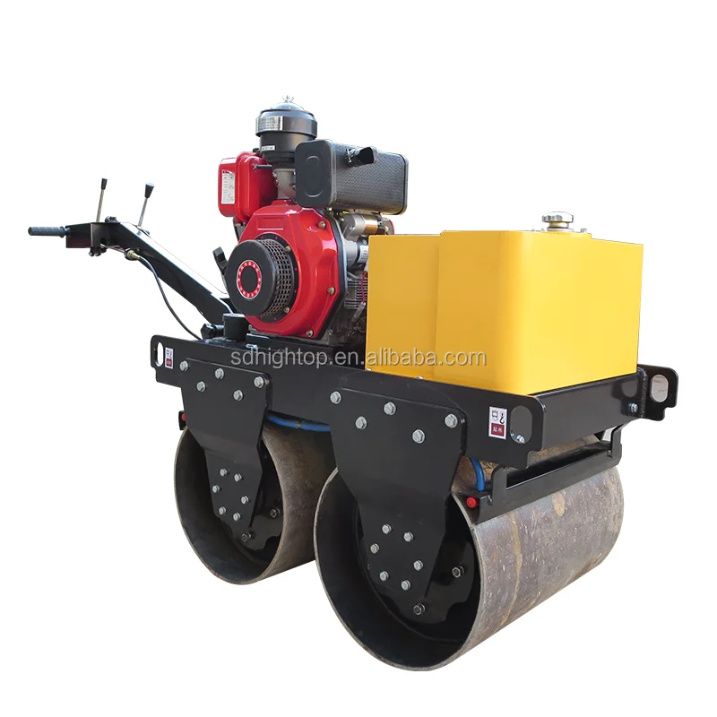 1 Ton Manual Vibratory Walk Behind Road Roller Compactor