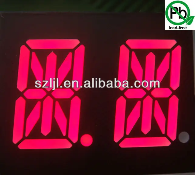 1.0 Inch 16 Segment Led Display/alphanumeric Led Display 1 Inch - Buy 1 ...