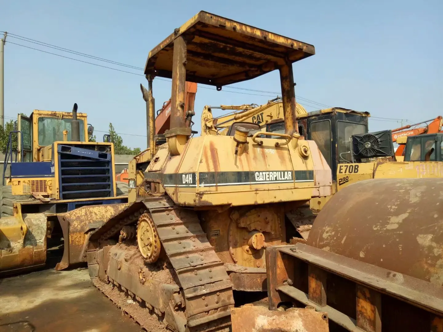 Used Cat D4h Bulldozer For Sale,Used Cat D4 Crawler Bulldozers ...