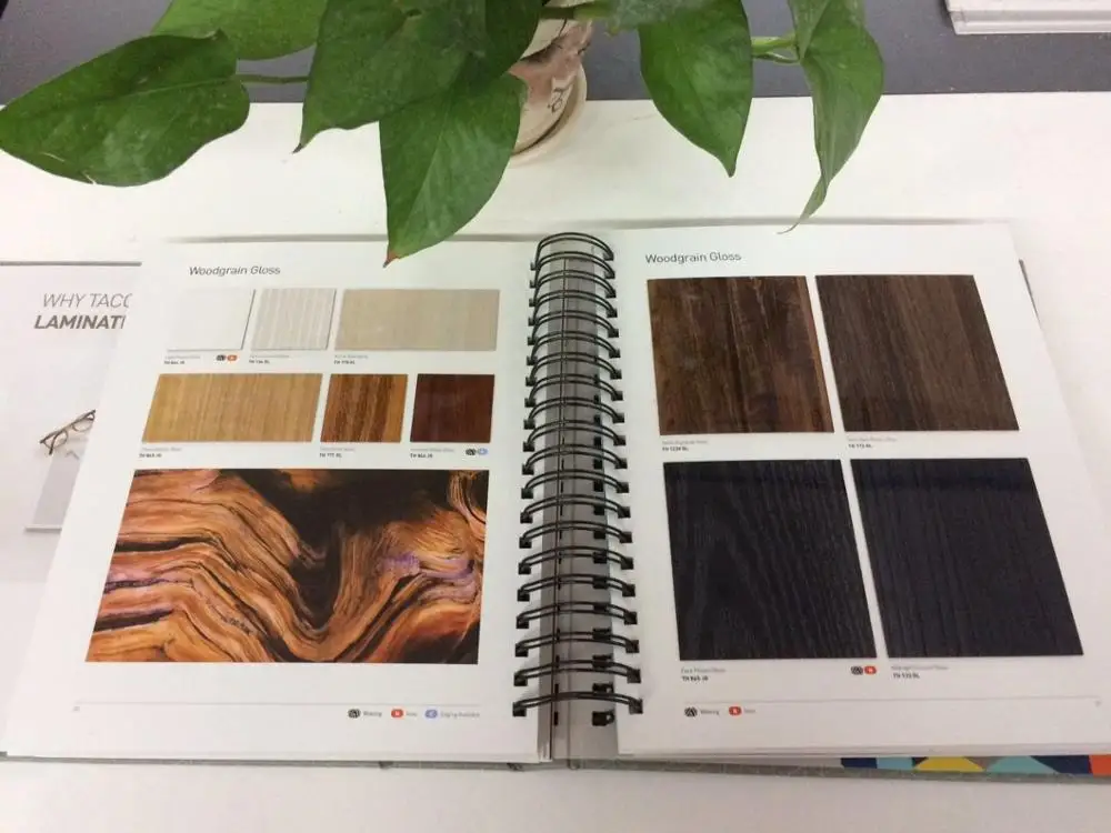 Laminates Sample Catalog Display Book - Advertising Brochure