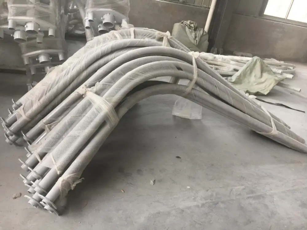 Galvanized Lamp Post Brackets for Bajaj Street Light Poles - Durable ...
