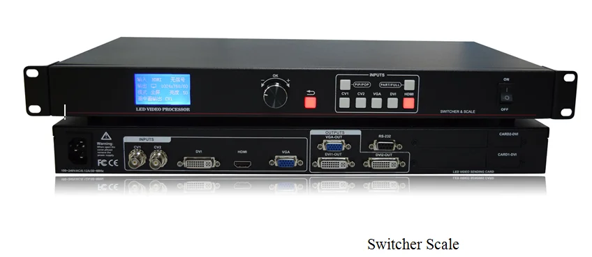 LED Video Processor - High Brightness & Full Color Display