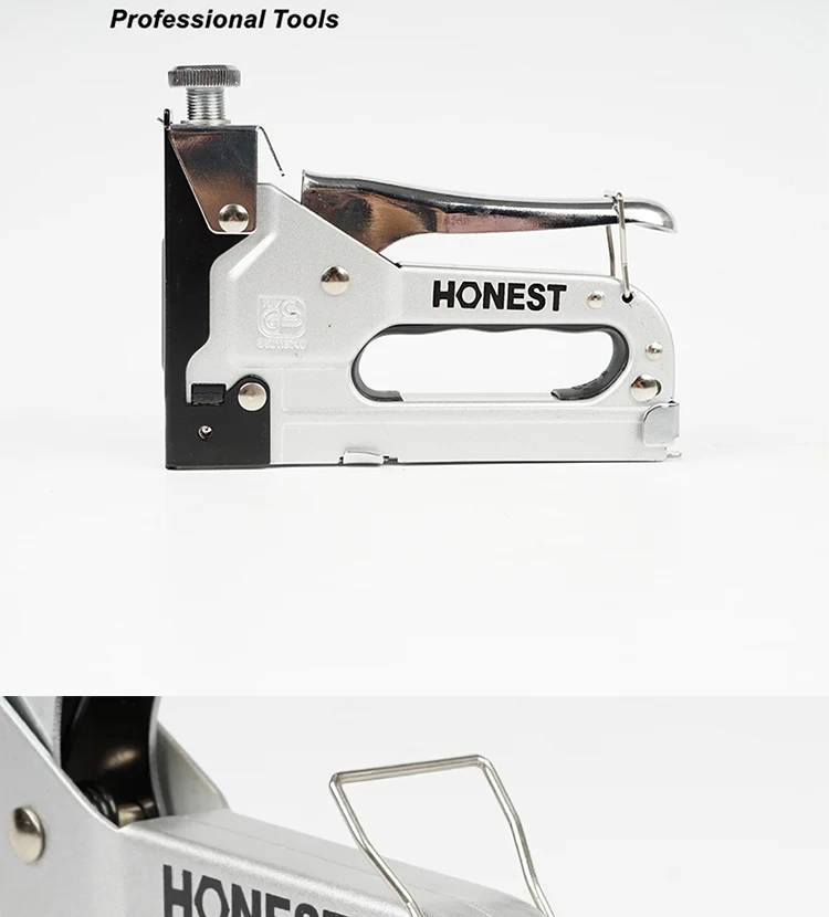 Free sample Manual Heavy Duty 3-in-1 hot Staple Nail Gun Nail, GS ...