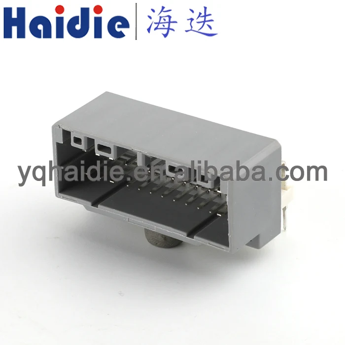 26 Pin Gray Male Pcb Blade Wire Electrical Automotive Connectors 175571 ...