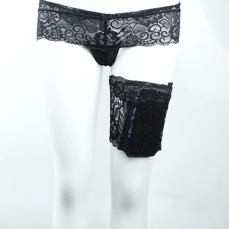 2019 High Quality Elastic Lace Anti-chafing Thigh Bands Black And Nude ...