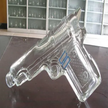 Special And Wholesale Gun Shaped Glass Bottles - Buy Gun Shaped Glass ...