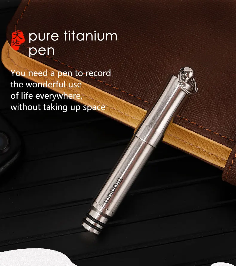 Rover Camel EDC Gear - Titanium Tactical Pen for Self Defense