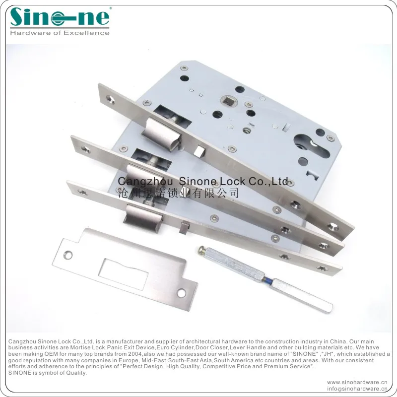 Germany Quality/euro Self Locking Action Mortise Lock Anti Panic Auto ...