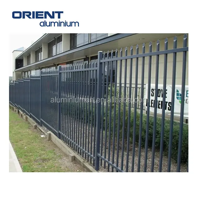 Good Quality Square Tube Fence Post For Aluminum Panel Fence - Buy ...