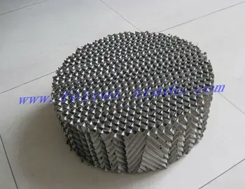 Stainless Steel Metal Structured Packing For Distillation Column - Buy ...