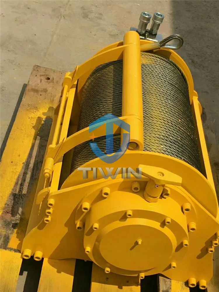10 Ton Planetary Gear Hydraulic Winch Used For Bulldozer - Buy 10 Ton ...