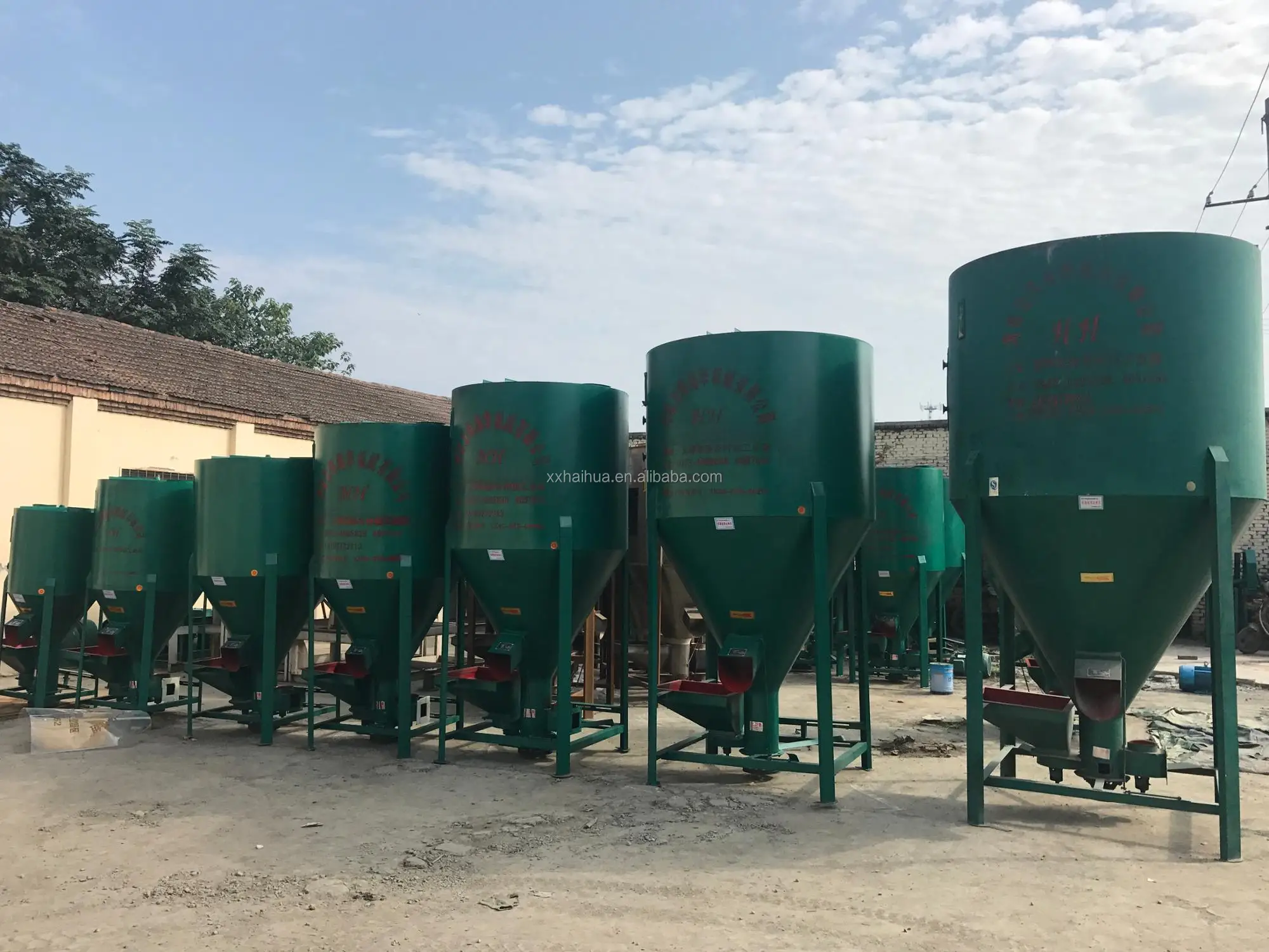 Cow Sheep Paddy Straw Cutting Grass Hay Corn Maize Silage Wheat Stalk ...