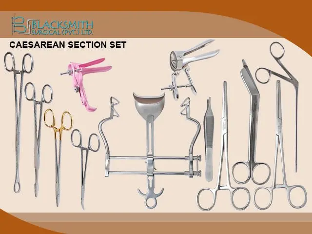 Cesárea set-Instrumental Quirúrgico Base-Identificación del producto ...