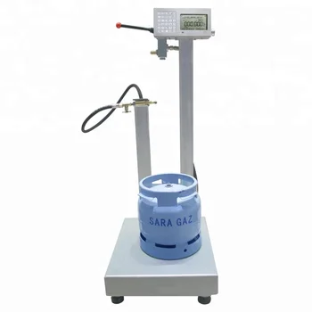 Gas Cylinder Filling Weighing Scale / Lpg Station Equipment - Buy Gas ...