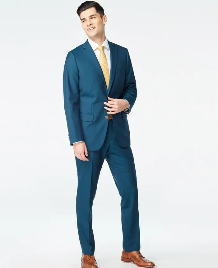 Tailored Half Canvas Suits - Bespoke Men's Business Suits