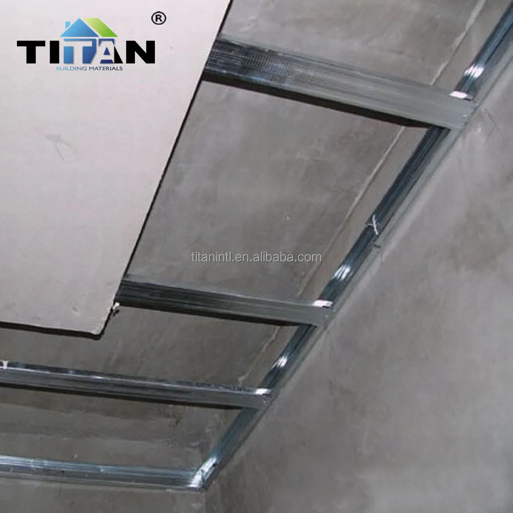 Galvanized Light Gauge Steel Profiles For Gypsum Board - Buy Light ...