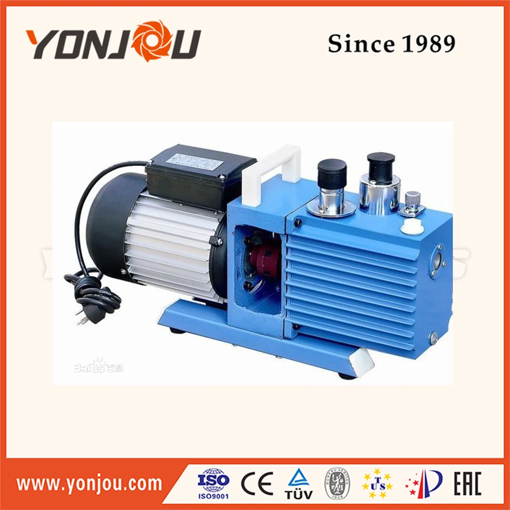 2X Double Stage Vacuum Pump - Efficient Rotary Vane