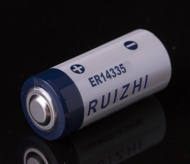 Li-socl2 Battery Bobbin Type 2/3aa Er14335 3.6v 1650mah High Capacity ...