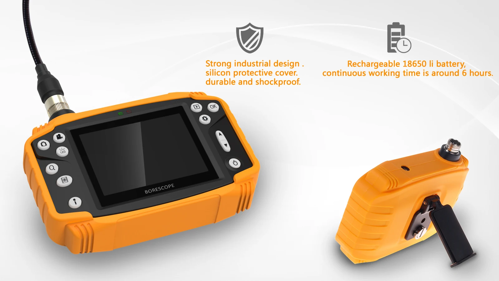Rifle Barrel Inspection Borescope 3.7mm Camera Head Digital ...
