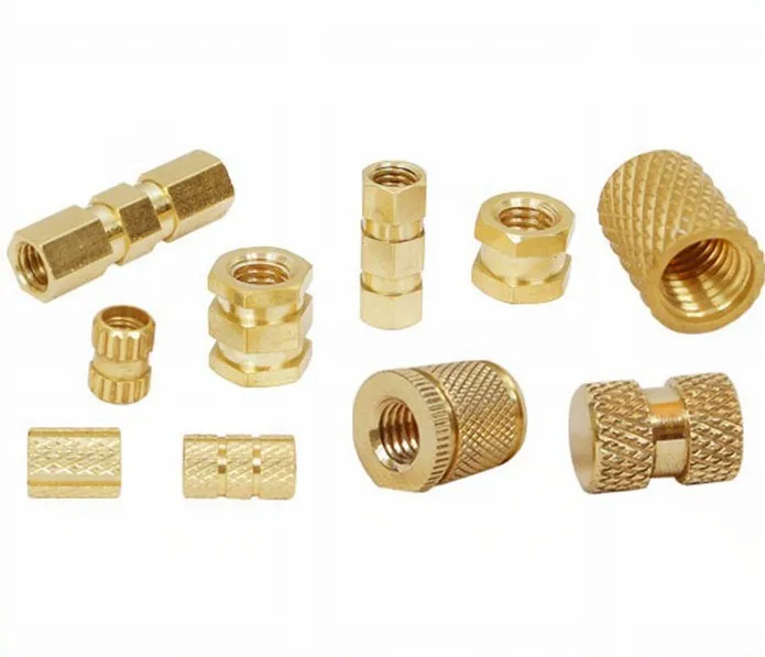 Custom Made Brass Threaded Insert Barrel Nuts For Plastic - Buy ...