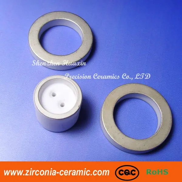 Advanced Electronic Ceramic Ring 95 Al2o3 Alumina Metallized Ceramic ...