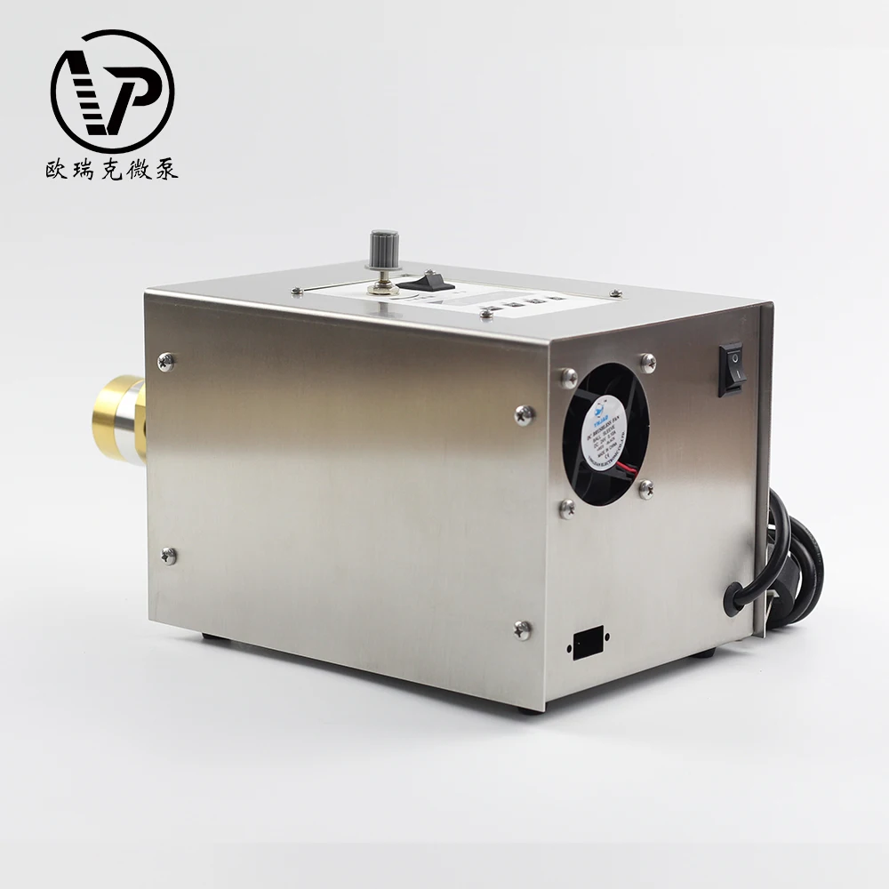 스테인리스 승압기 펌프 정밀도 220 볼트 압축 공기를 넣은 자석 장치 드라이브 모터에 무브러시 액체 충전물 기계 펌프 Dc