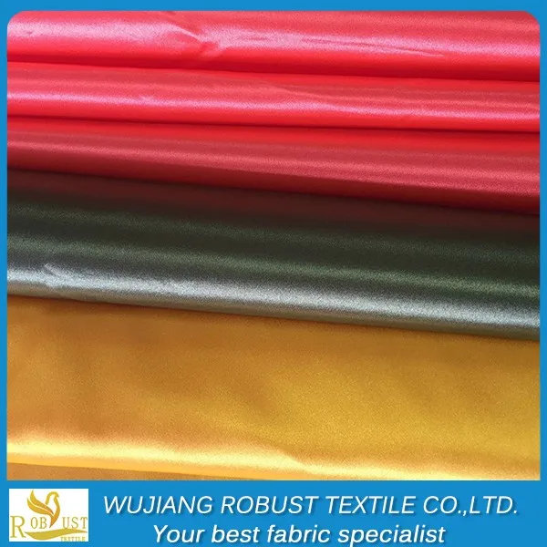50d*75d 87gsm 100% Polyester Matte Satin Silk Fabric For Fashionable ...