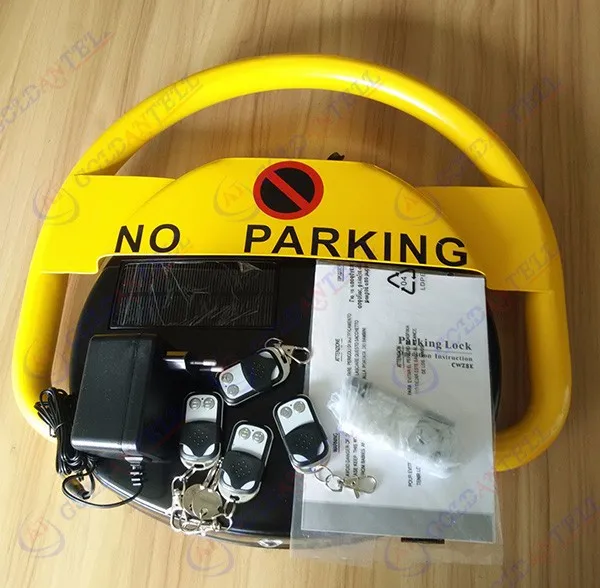 Anti-theft Locks Solar Powered Car Parking Automatic Barrier With Many ...