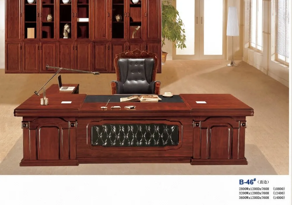 Executive Office Desks - High End HDF Veneer Furniture