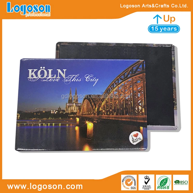 Top Souvenirs Epoxy Magnet Designs Refrigerator Decor Koln Skyline ...