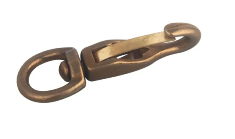 Swivel Round Eye Brass Quick Snap Hooks Model 334b - Buy Solid Brass ...