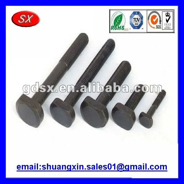High Quality M16 T Square Head Bolts,(m3-m56/rohs) - Buy T Square Head ...